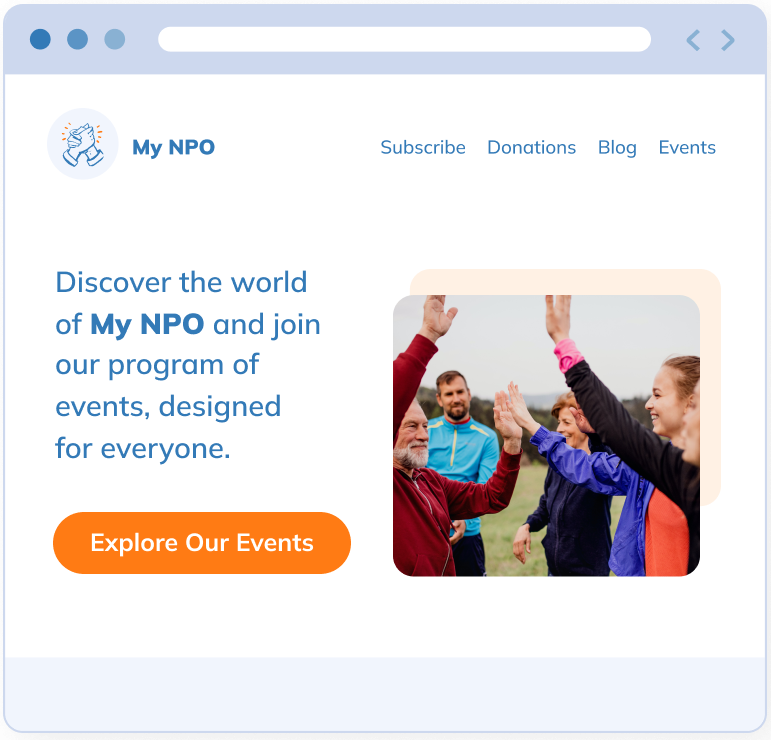 Yapla: Easy NPO Website Design | Start Now! | Yapla